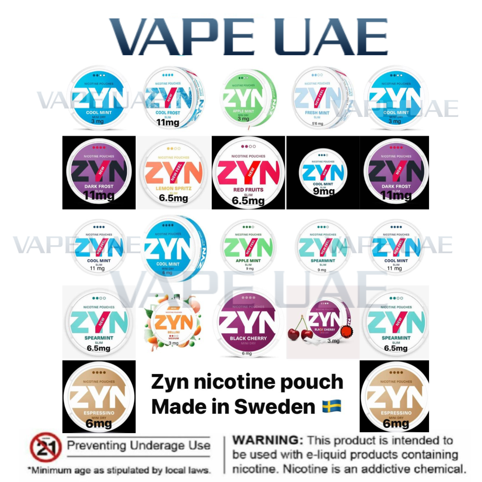 ELFBAR TE6000 (US Version) Disposable Vape 50mg/5% in Dubai UAE